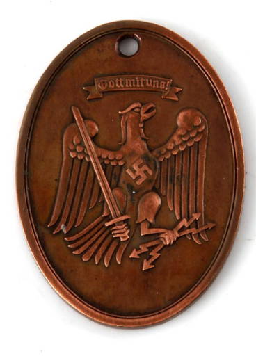 Wwii German Prussian Gestapo Officers Police Disc