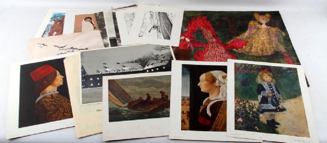 Lot Of Assorted National Art Gallery Prints & More