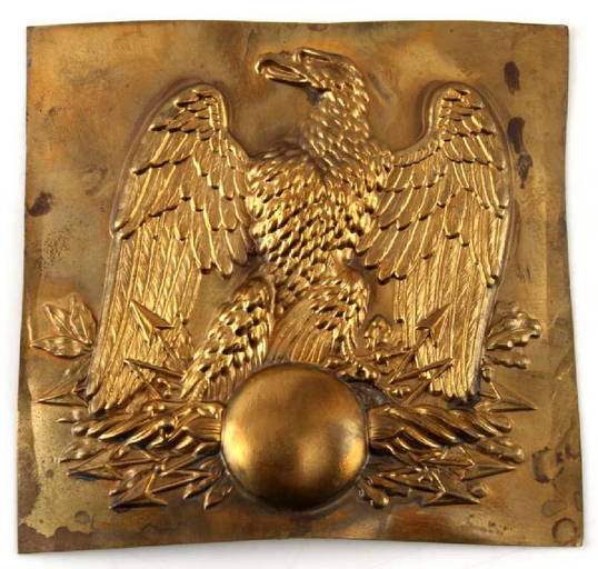 Vintage French Spreadwing Napoleonic Eagle Plaque
