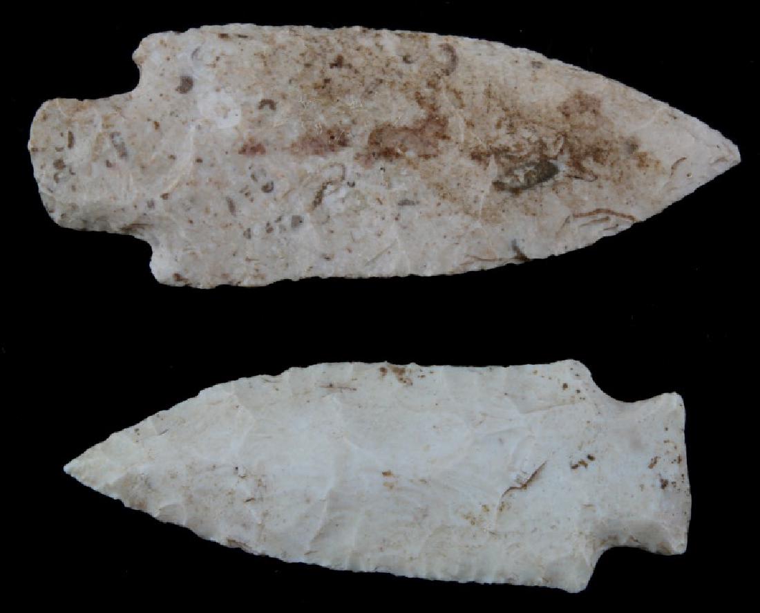 NATIVE AMERICAN ARCHAIC PERIOD STONE ARROWHEAD LOT
