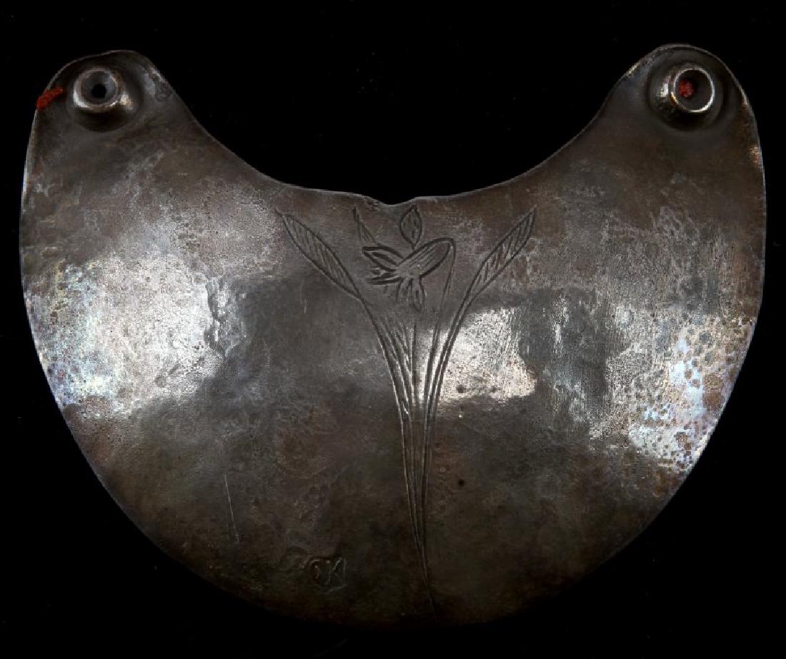 HANDMADE NATIVE AMERICAN FUR TRADE SILVER GORGET - Dec 15, 2017 ...