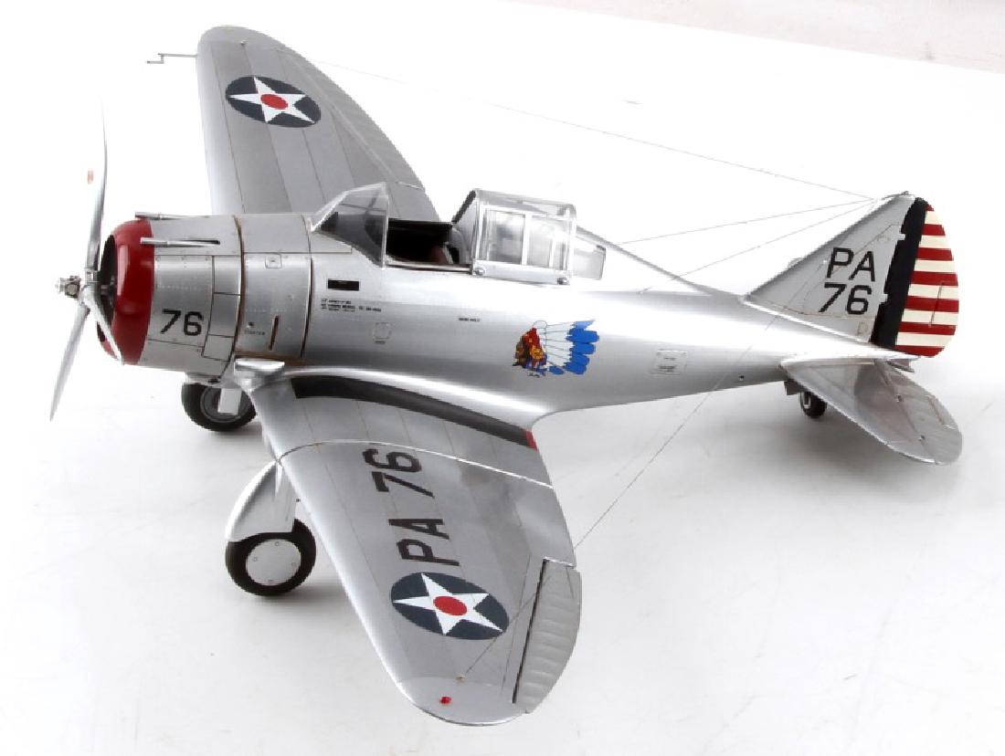 WWII US SEVERSKY P35 FIGHTER JET MODEL BY FICKLEN