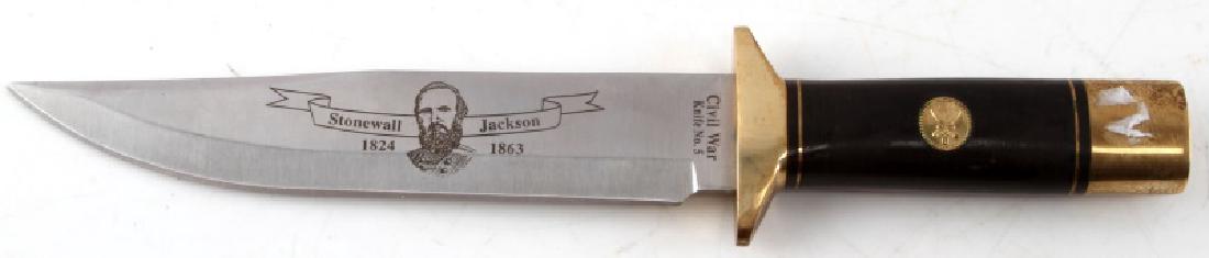 Stonewall Jackson Civil War Commemorative Knife