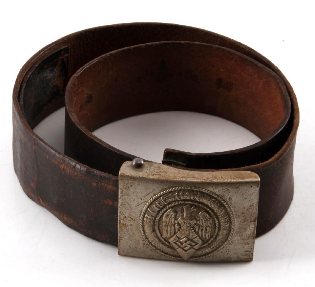 GERMAN WWII HITLER YOUTH BELT WITH BELT BUCKLE
