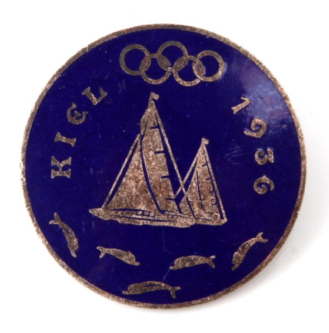 GERMAN WWII BERLIN OLYMPICS KIEL BOATING BADGE