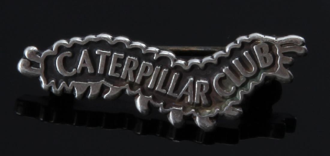 USAAF WWII ARMY AIR FORCE CATERPILLAR CLUB PIN