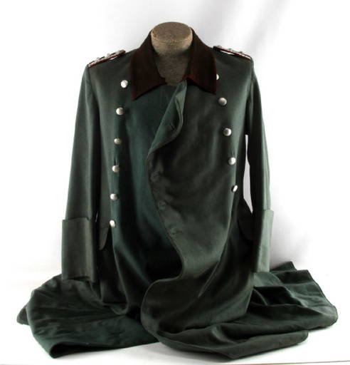 Wwii German Third Reich Police Officer Great Coat