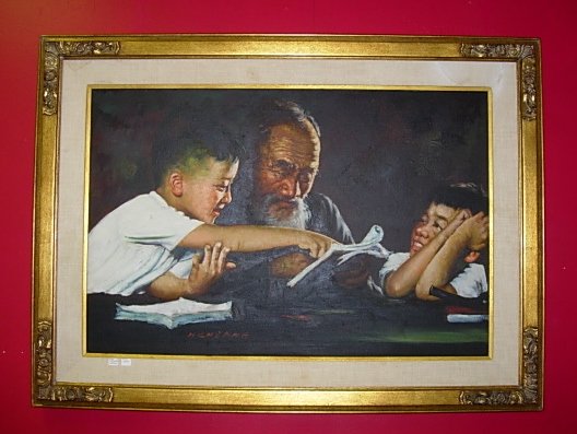 WISDOM AND YOUTH PAINTING / H. CHEANG ARTIST