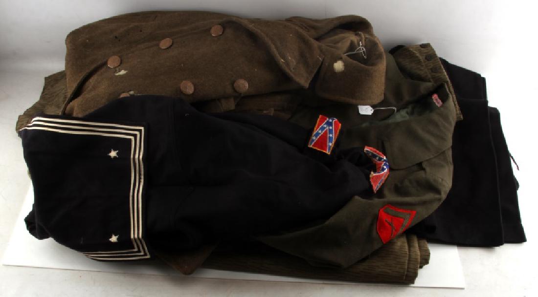 US NAVY USMC ARMY & GDR MILITARY UNIFORM LOT