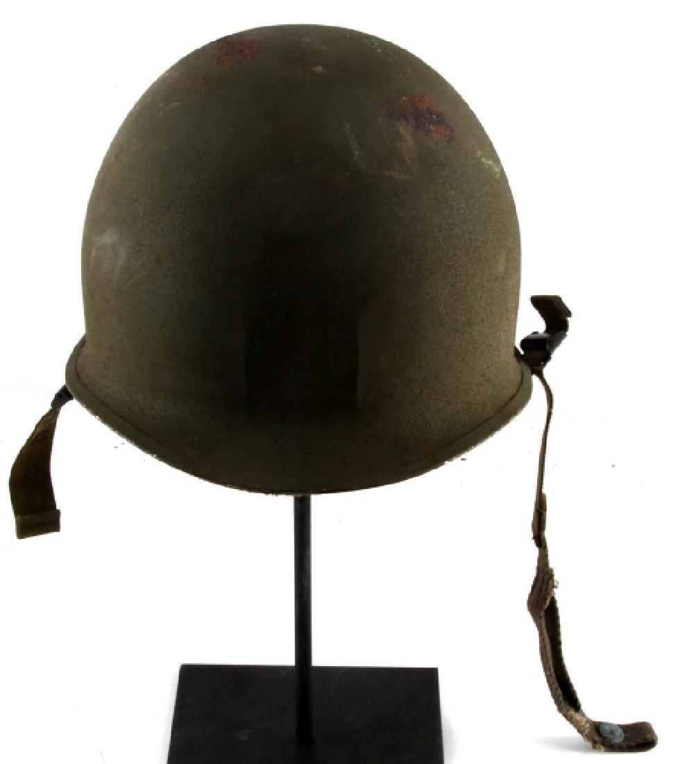 WWII US ARMY M1 COMBAT HELMET OUTER & INNER SHELL