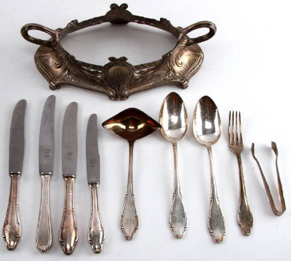 10 PCS OF REINHARD HEYDRICH MONOGRAMMED SILVERWARE (#2734) on Feb 22 ...