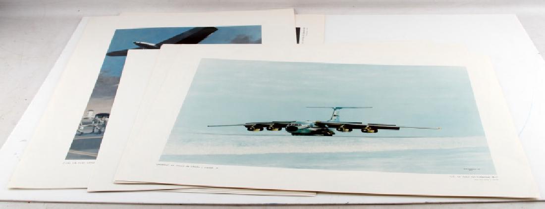 12 US AIR FORCE ART COLLECTION FINE ART LITHO LOT