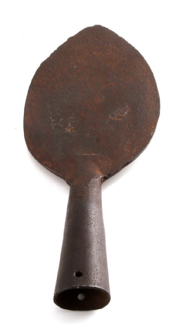 ANTIQUE AMERICAN WHALE BLUBBER FLENSING TOOL