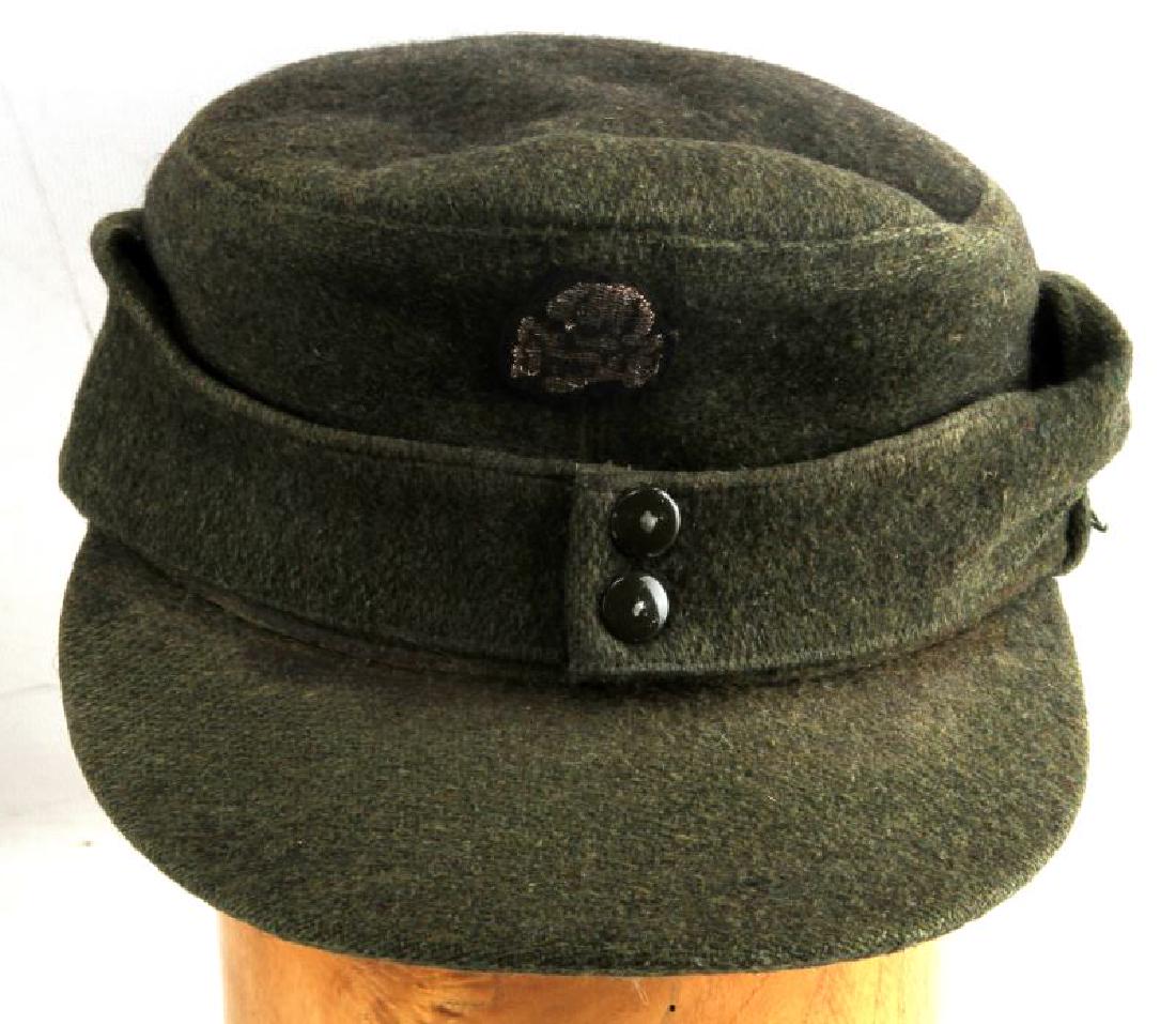 GERMAN WWII WAFFEN SS OFFICERS M43 FIELD CAP