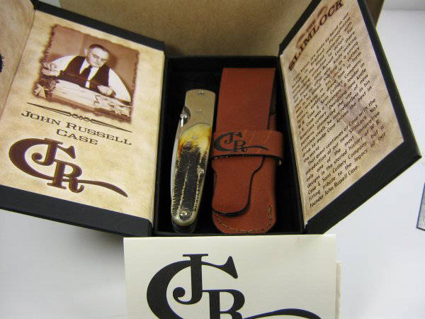 Case Xx Knife Slimlock Bone Stag New In Box