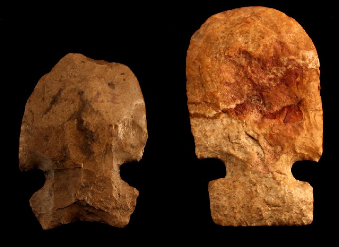 NATIVE AMERICAN INDIAN STONE NOTCHED HOE TOOL LOT - Apr 12, 2018 ...