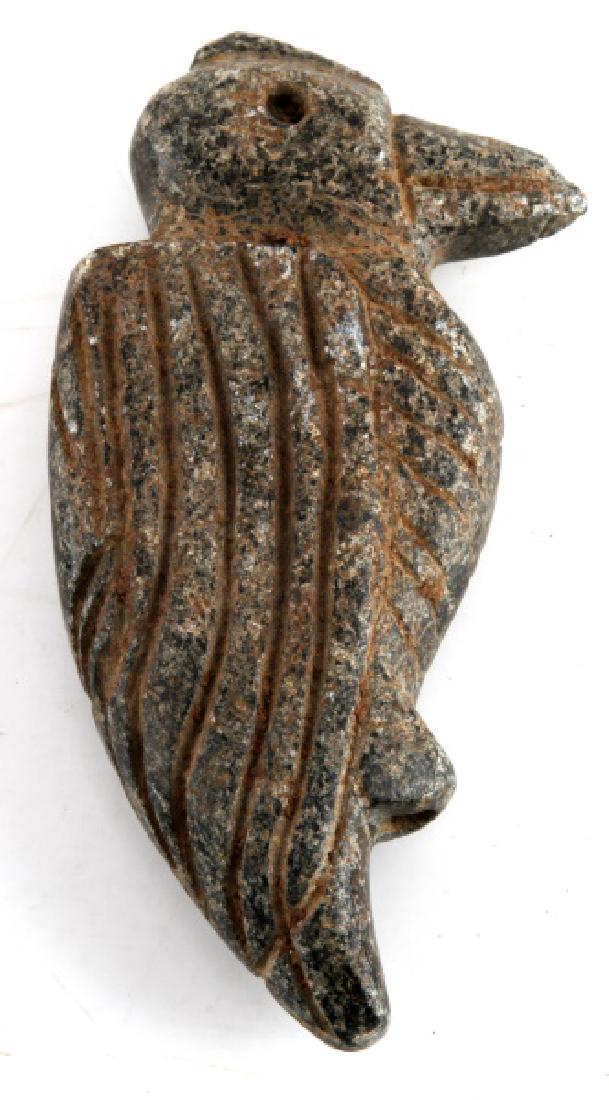 INDIAN BIRD EFFIGY FETISH STONE CARVING