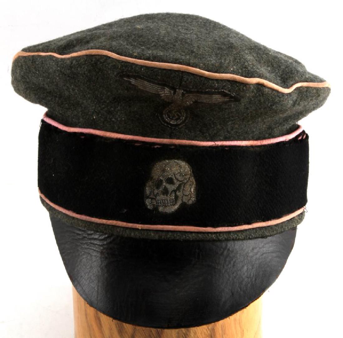 Wwii German 3rd Reich Waffen Ss Panzer Crusher Cap