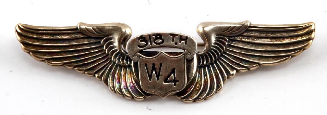 Wwii Early Wasp 318th Class W 4 Sterling Wings