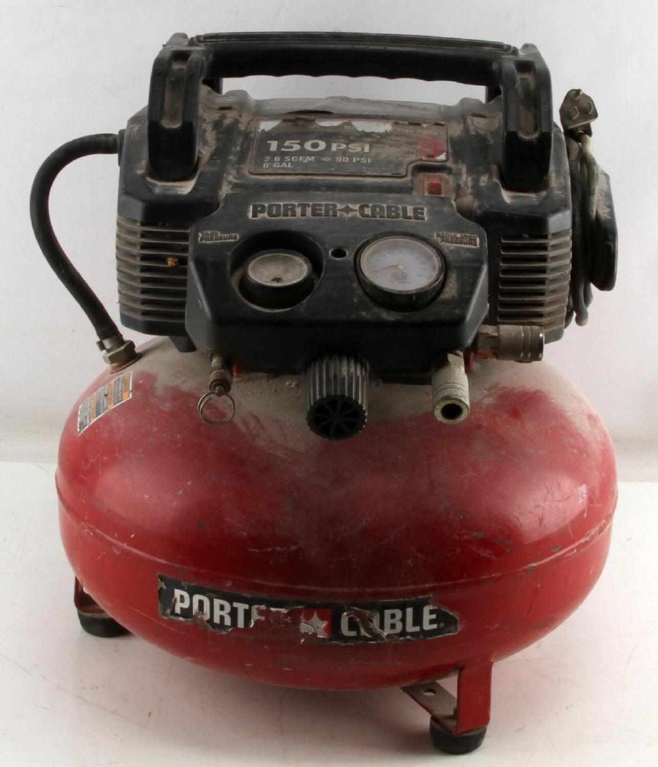 PORTER CABLE C2002 150 PSI 6 GALLON AIR COMPRESSOR