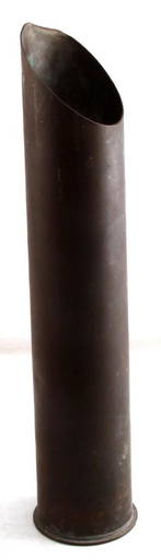 1948 Us Navy Artillery Shell 3 In 50 Cal Cut Shell