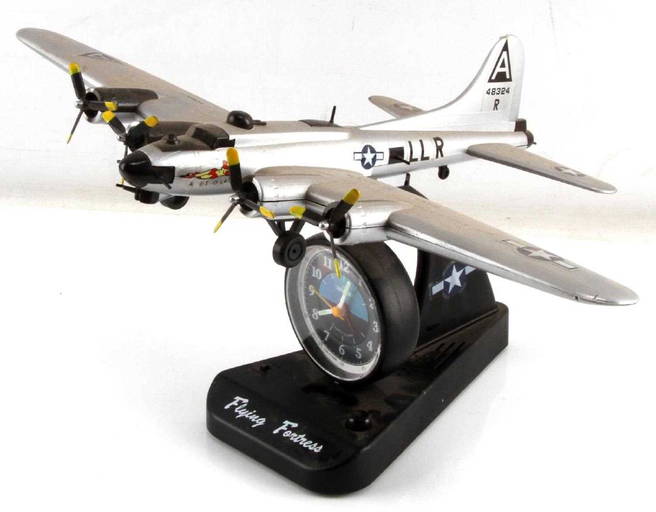 Us Army Air Force Wwii B 17 Flying Fortress Clock