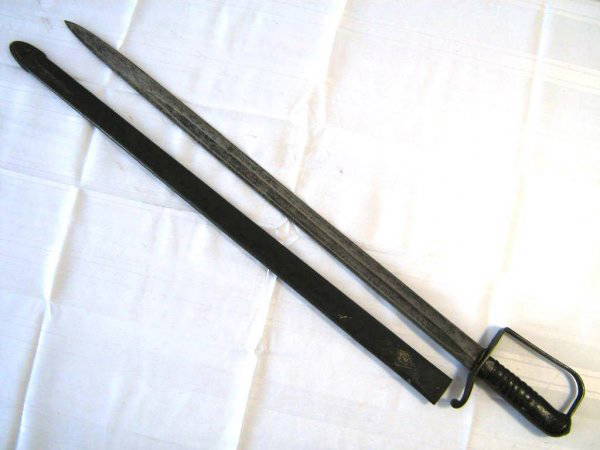 1818 Nco Model Starr Infantry Straight Saber