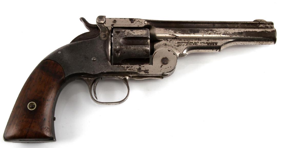 S&W SCHOFIELD SECOND WELLS FARGO .45 CAL REVOLVER