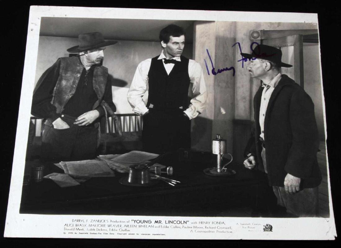 HENRY FONDA BELOVED FAMOUS FILM ACTOR AUTOGRAPH - Jul 19, 2018 ...