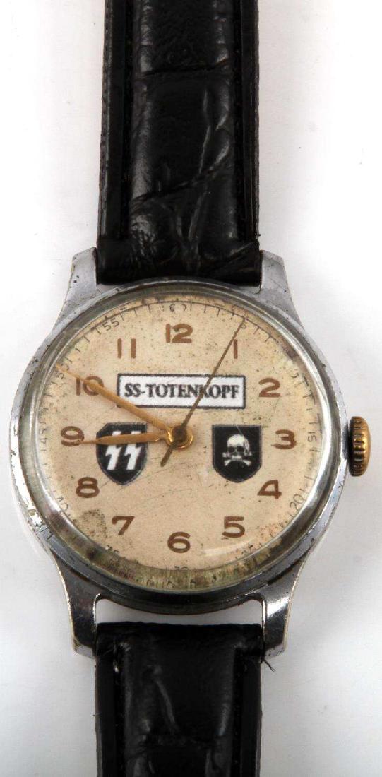 WWII GERMAN THIRD REICH WAFFEN SS WRIST WATCH