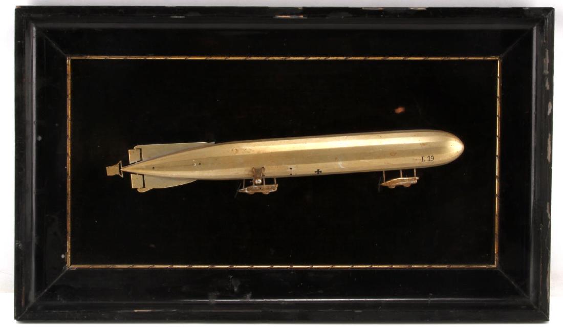 WWI ZEPPELIN L-19 KING STEPHEN INCIDENT MODEL