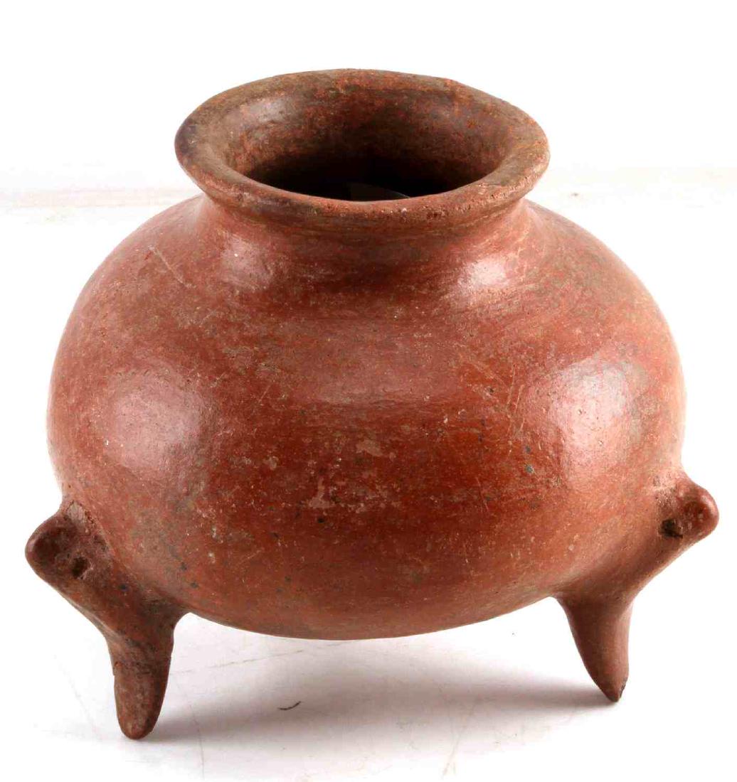 ANCIENT WEST MEXICAN COLIMA OLLA CERAMIC