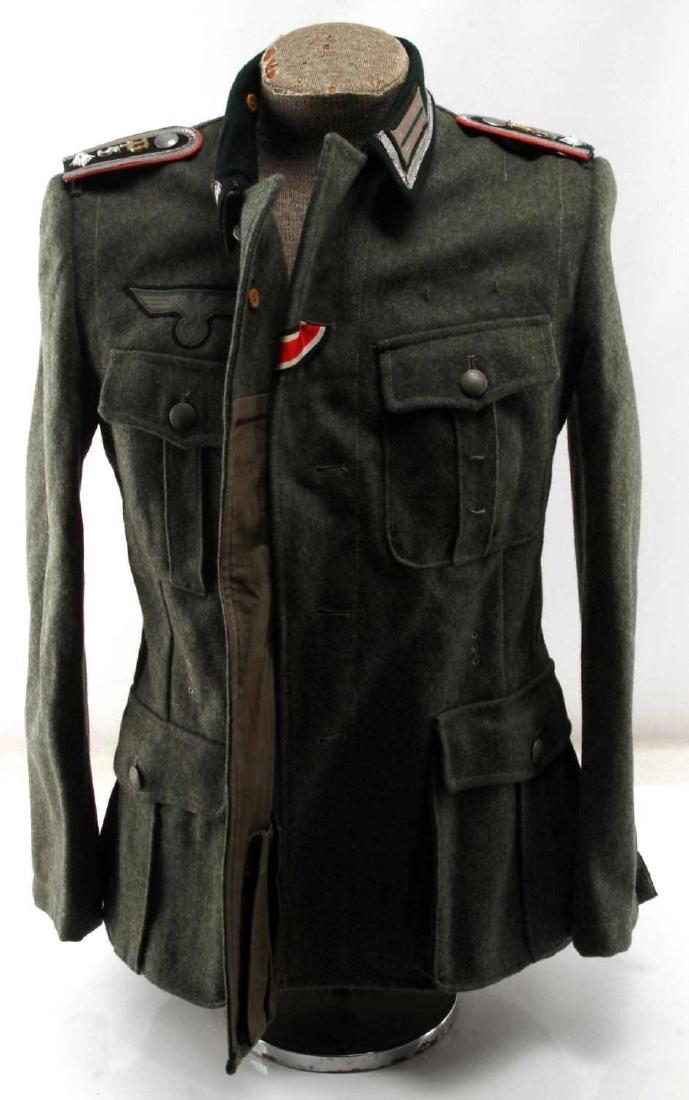 WWII GERMAN THIRD REICH ARMY PANZER NCO TUNIC