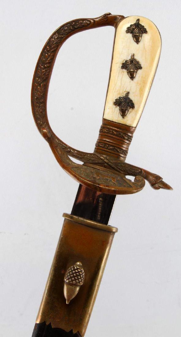 WWII GERMAN THIRD REICH SENIOR FORESTRY CUTLASS