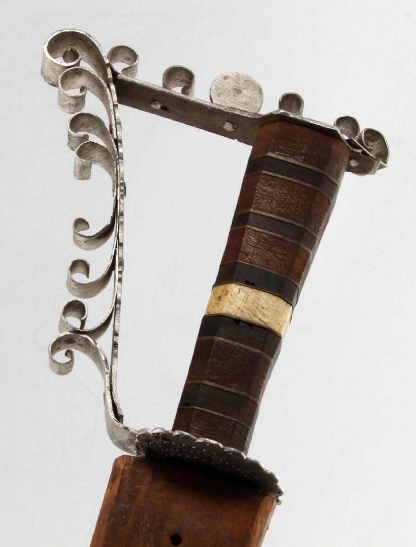 ANTIQUE MIDDLE EASTERN SWORD WITH SCABBARD