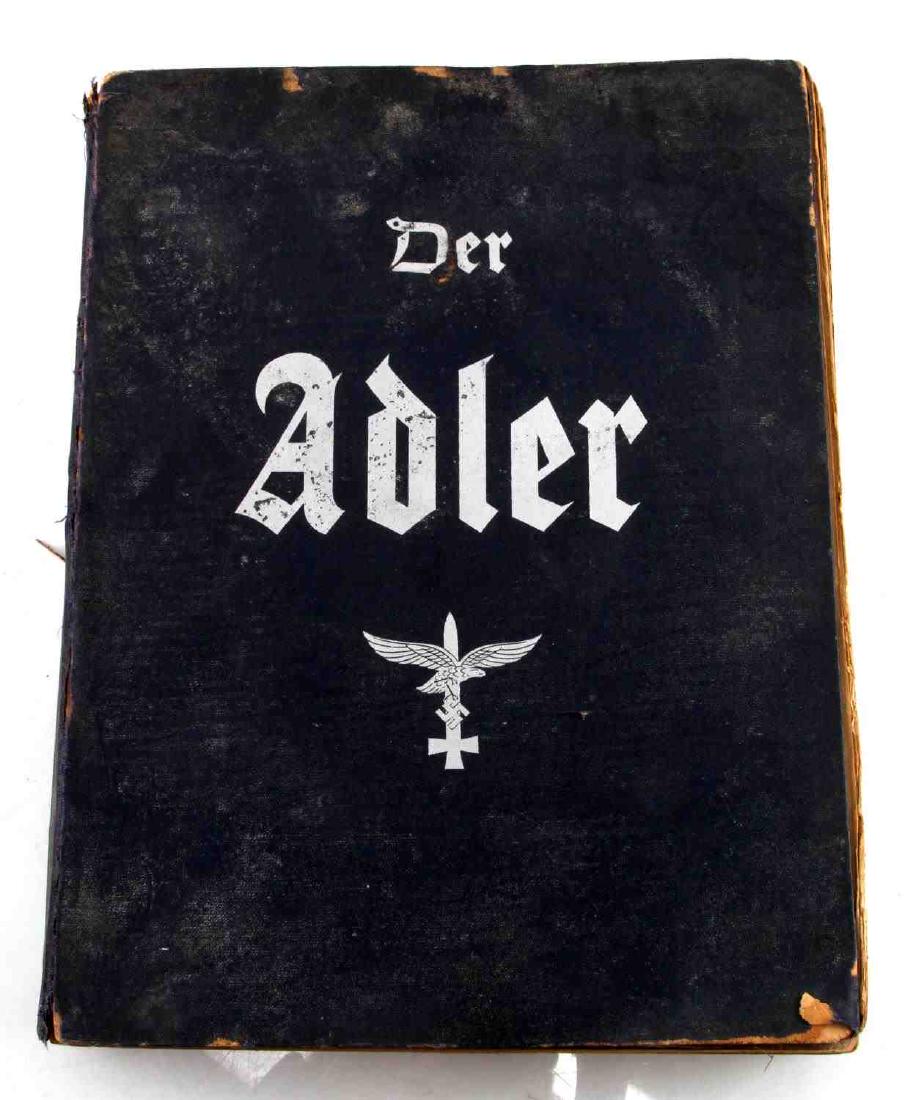 WWII GERMAN DER ADLER ISSUE BINDER COMPLETE 1941