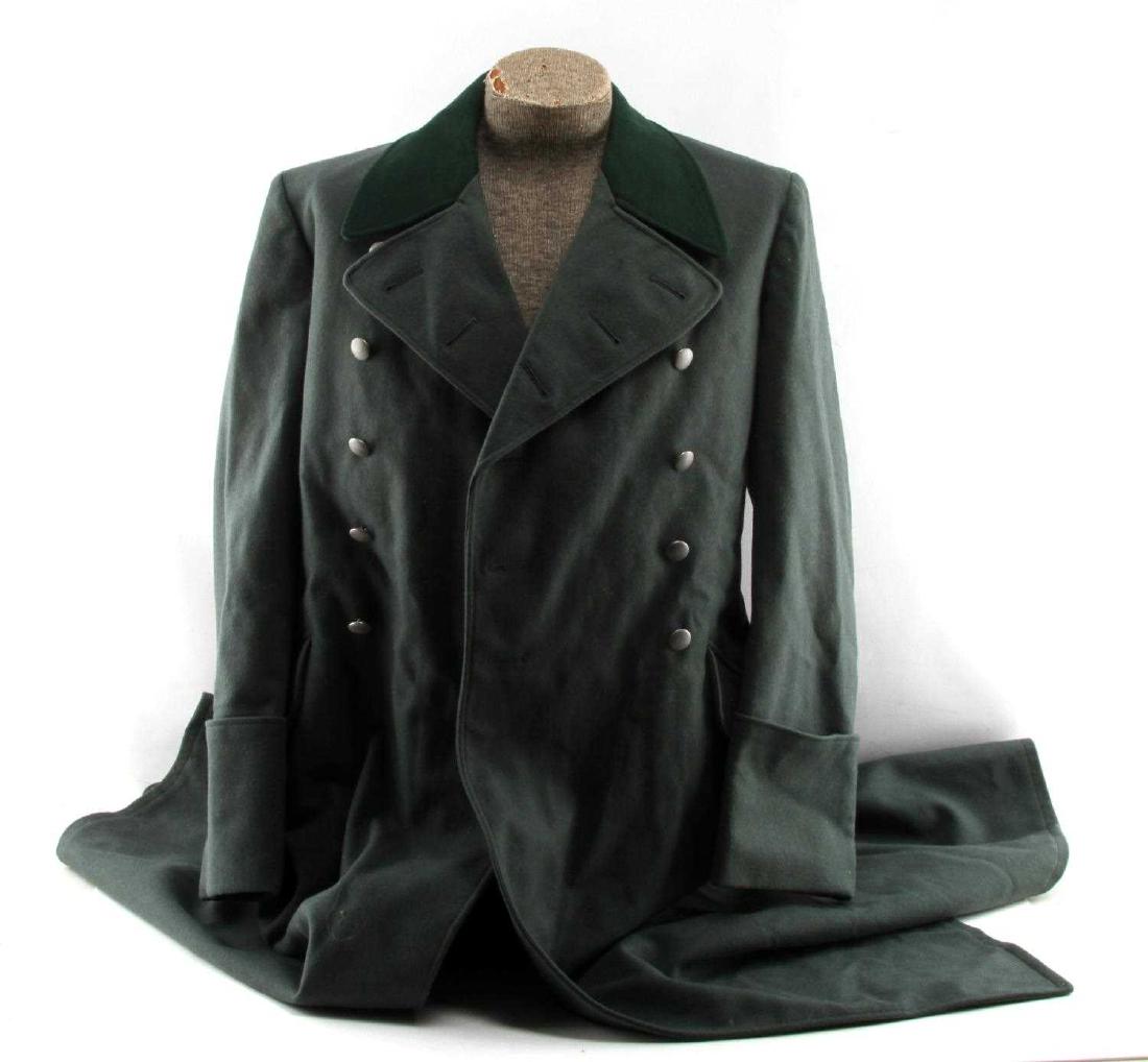 WWII GERMAN THIRD REICH ARMY OFFICER OVERCOAT