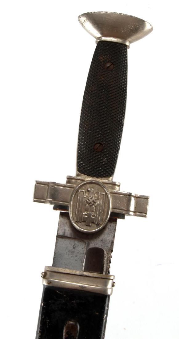WWII THIRD REICH SAWBACK GERMAN RED CROSS DAGGER