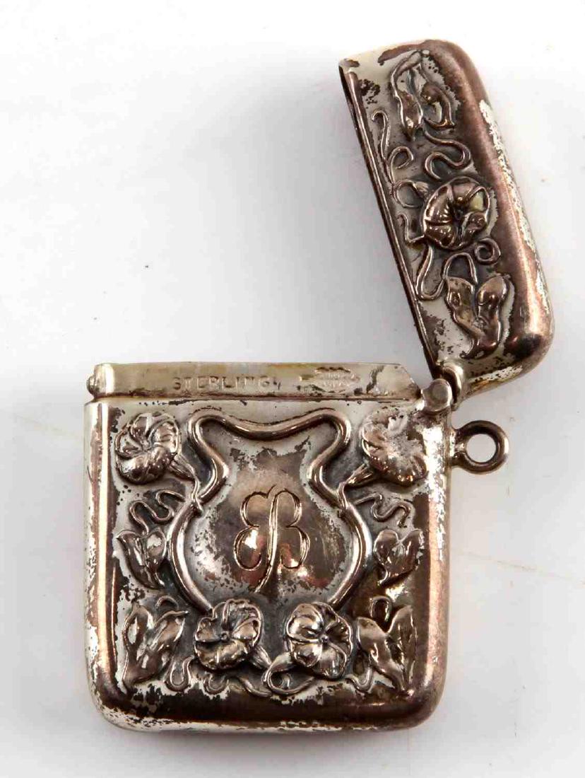 EVA BRAUN PERSONAL STERLING SILVER MATCH CASE