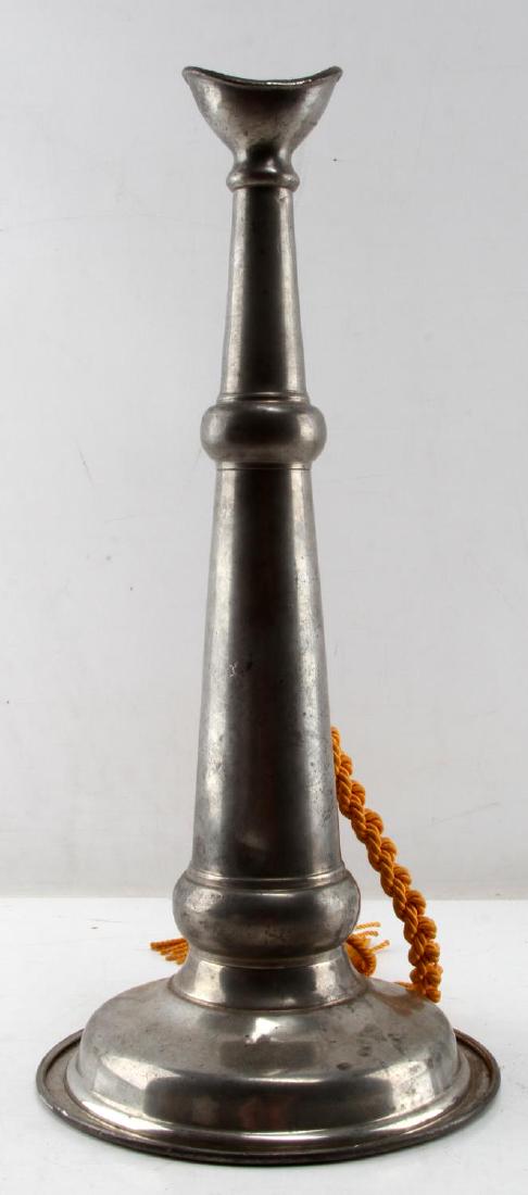 EARLY 20TH CENTURY FIREFIGHTER CEREMONIAL TRUMPET