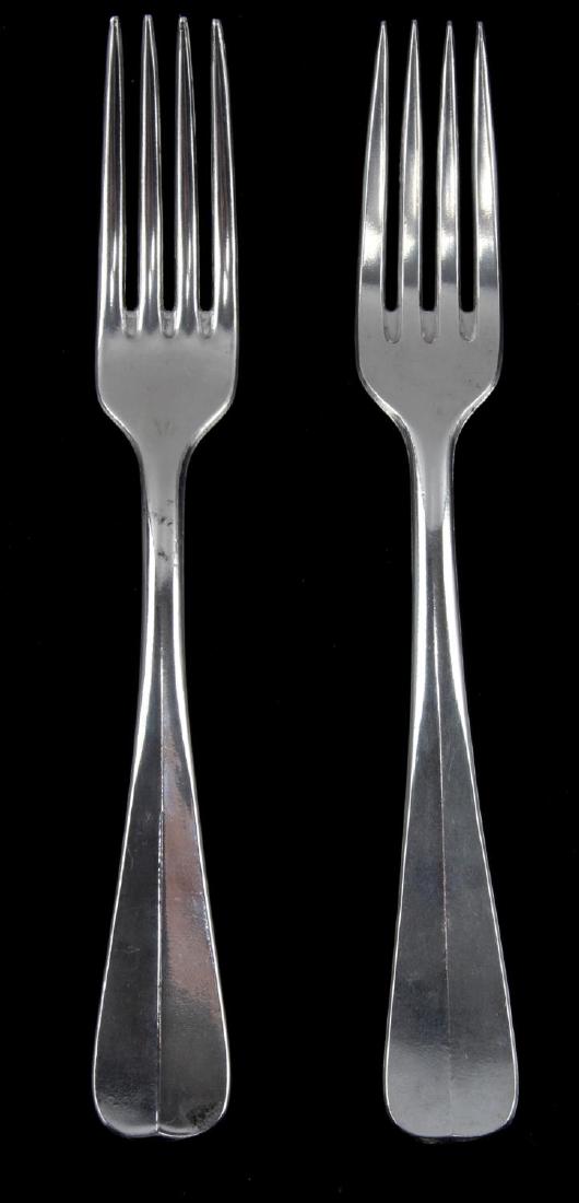 Pair Of Wwii German Third Reich Marked Forks
