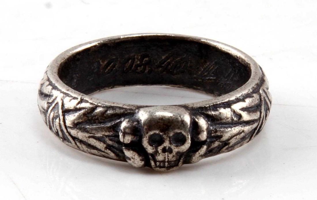 Wwii German 3rd Reich Ss Honor Ring Himmler Signed