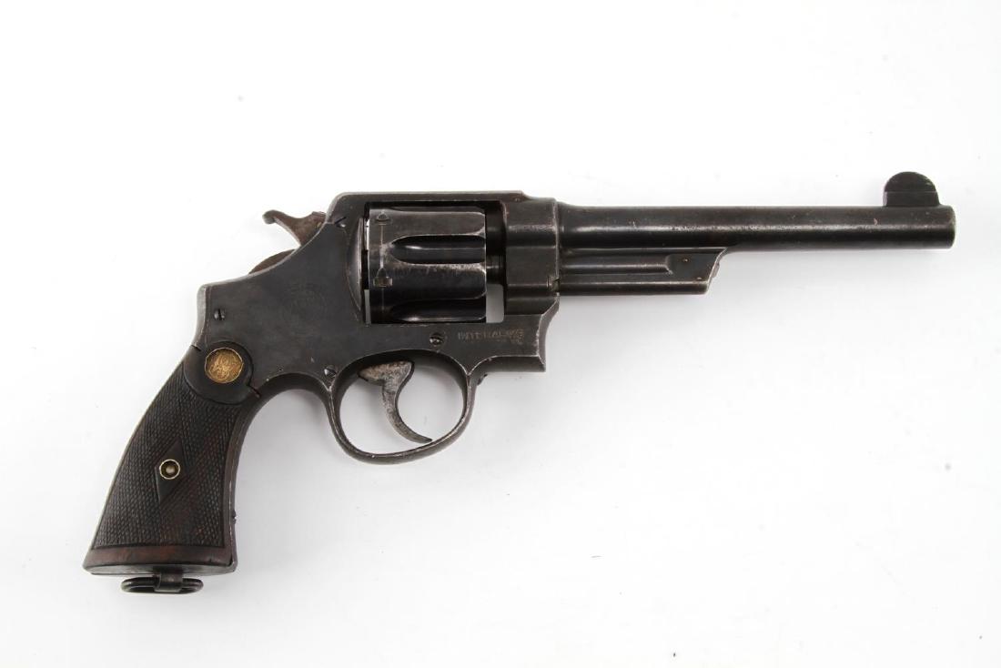 SMITH AND WESSON .455 WEBLEY TRIPLE LOCK REVOLVER