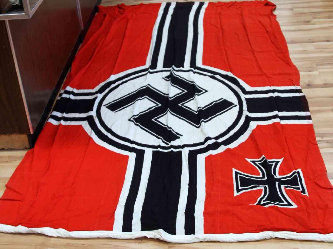 Wwii German Third Reich Kriegs Battle Flag Large