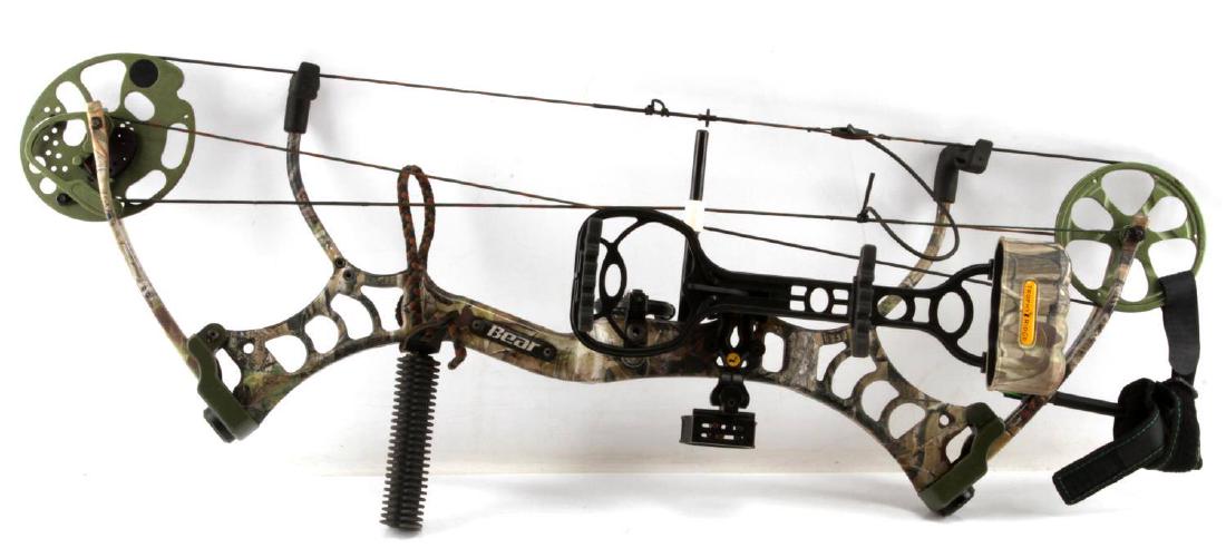 BEAR LEGION COMPOUND BOW QUIVER AND RELEASE