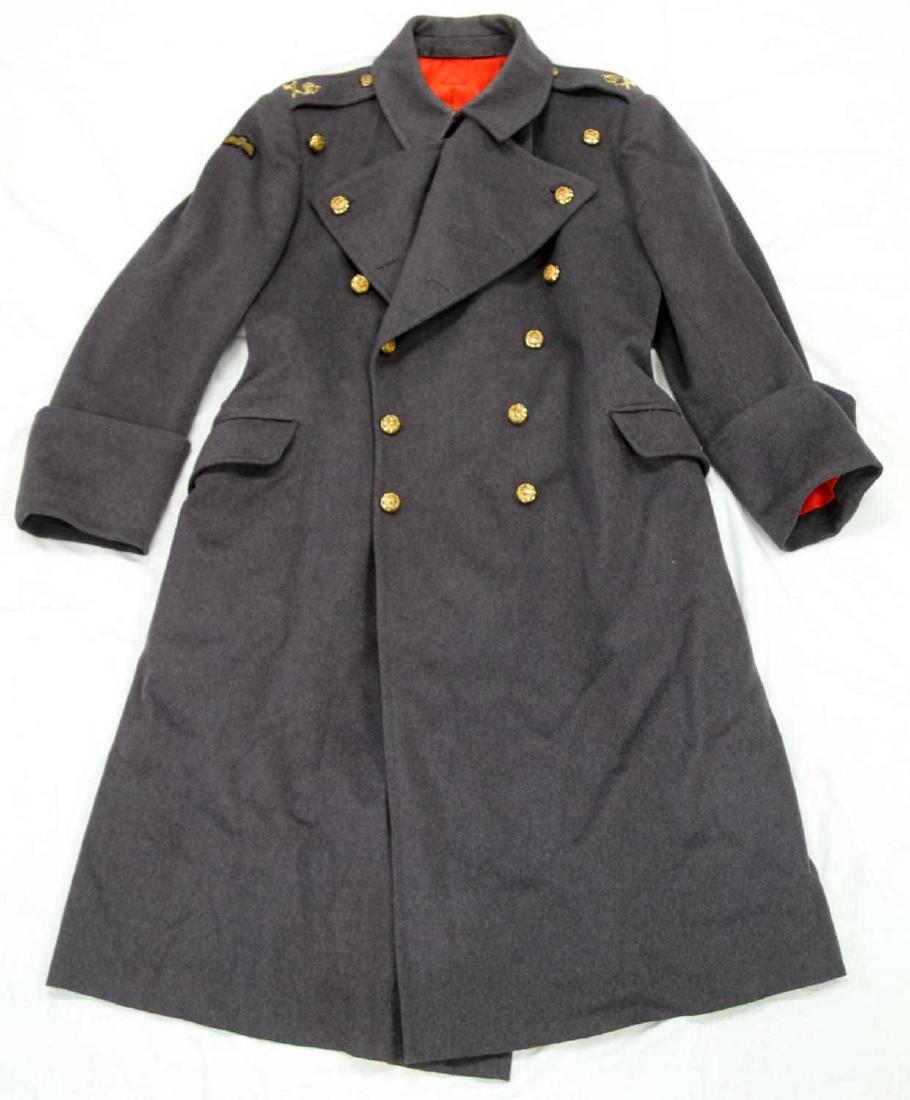 WWII BRITISH ARMY PARA GENERAL OVERCOAT TRENCHCOAT