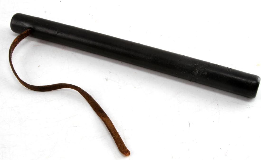 RARE WWII GERMAN THIRD REICH SS RUBBER TRUNCHEON