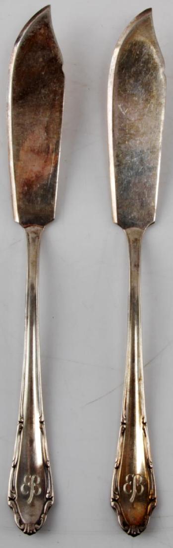 WWII EVA BRAUN THIRD REICH HALLMARK 800 FLATWARE