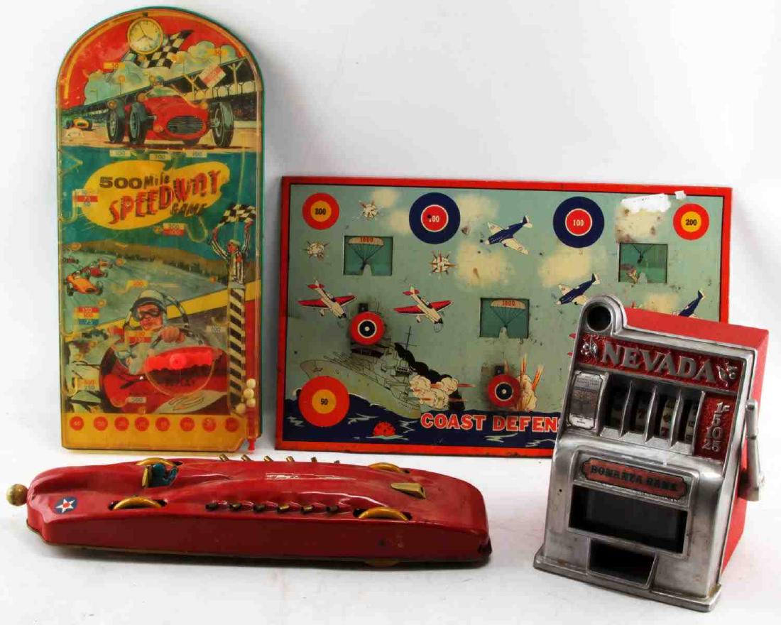 VINTAGE 20S 40S TOY LOT RED STREAK BY TOM & MORE