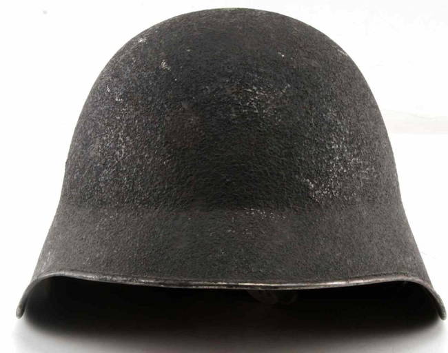 Wwii Swiss M18 Helmet With Lining And Chin Strap